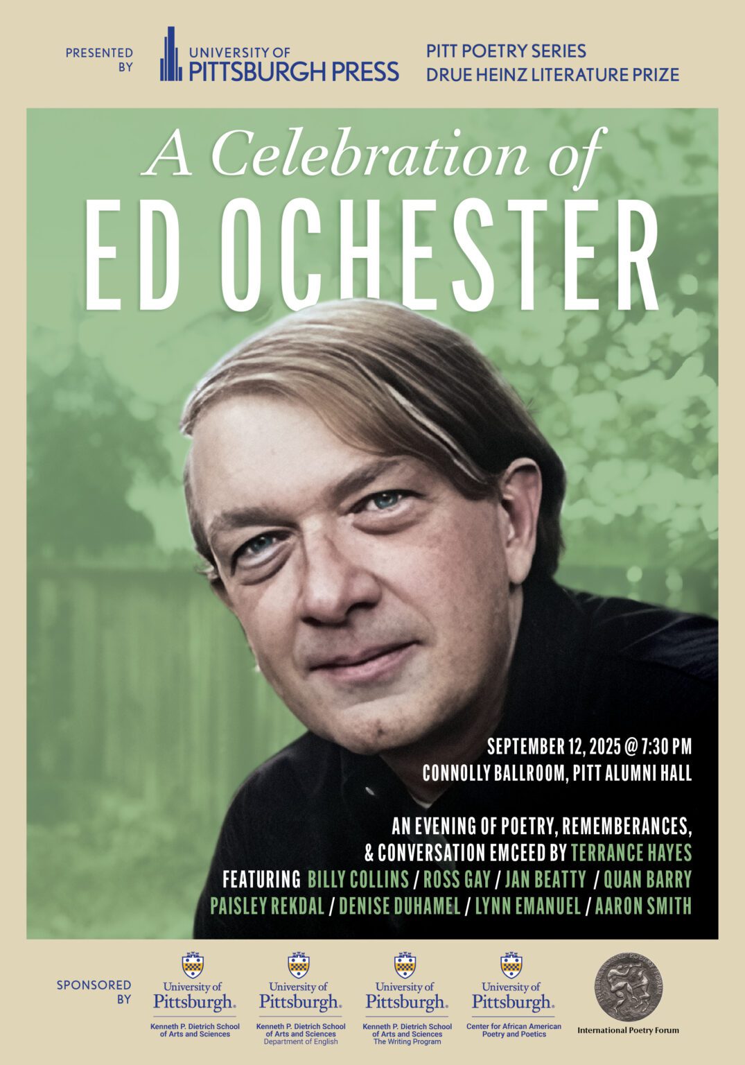 University of Pittsburgh Press and Poet Luminaries Celebrate the Life ...